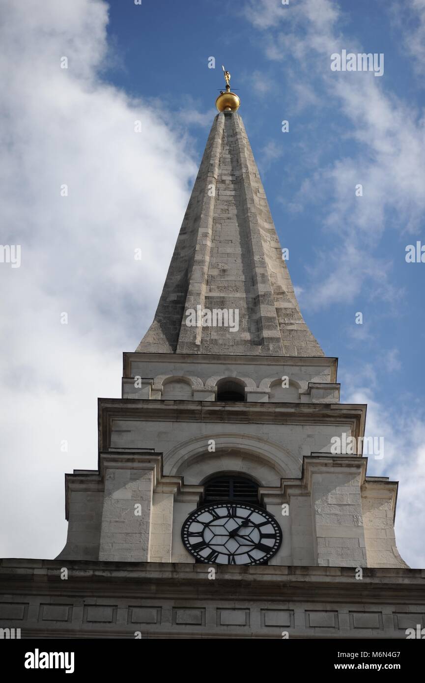 Clocks on building exterior Stock Photo - Alamy
