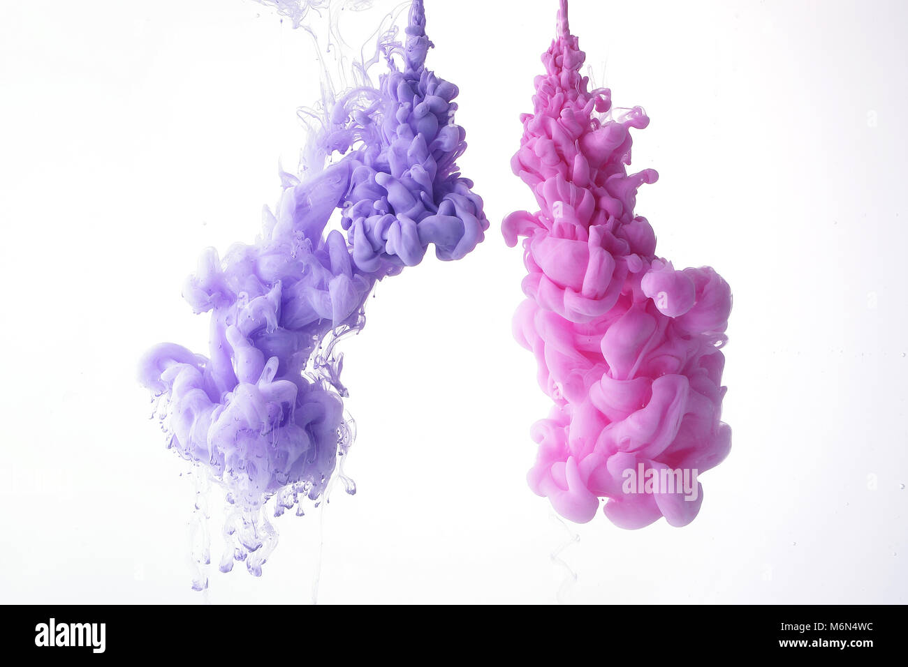 Spread, Color drop falling in water creating a Color spread. Colorful ...