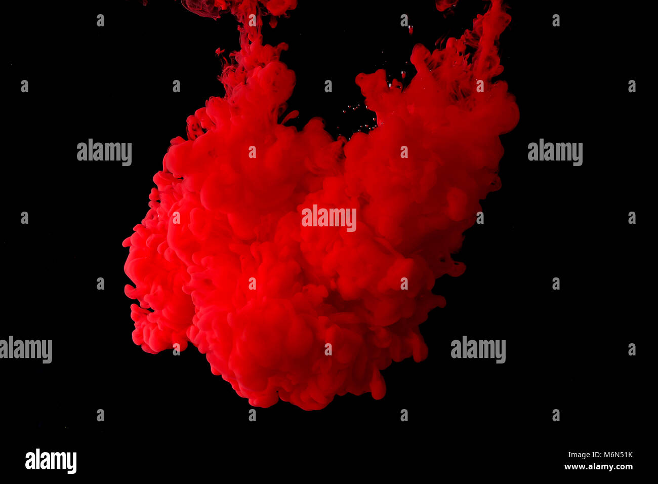 Spread, Color drop falling in water creating a Color spread. Colorful ...