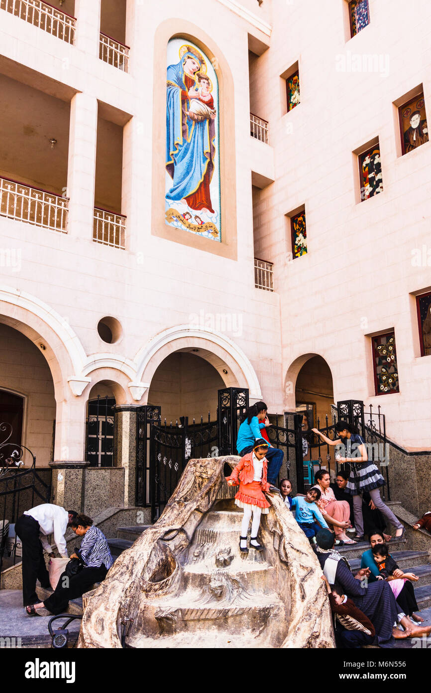 Coptic christian monastery minya hi-res stock photography and images ...