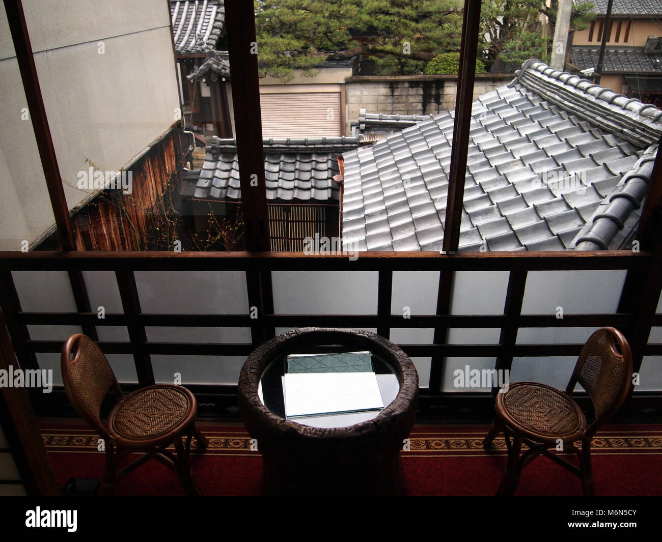 Traditional hotel in Kyoto (Japan Stock Photo - Alamy