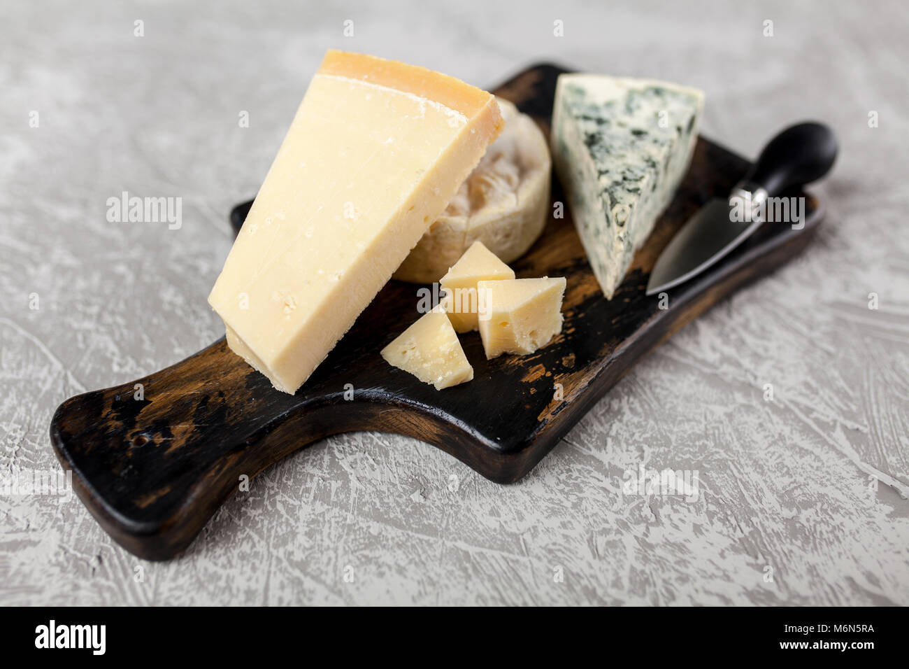 Different sorts of cheese Stock Photo - Alamy
