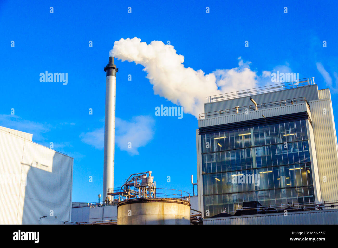 Strathclyde Grain Distillery, a whisky distillery, located in the ...