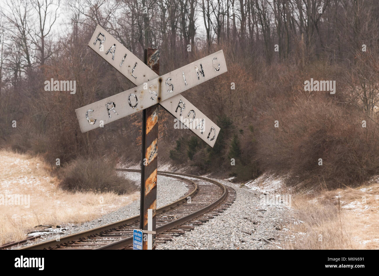 Rr Sign And Tracks High Resolution Stock Photography and Images - Alamy
