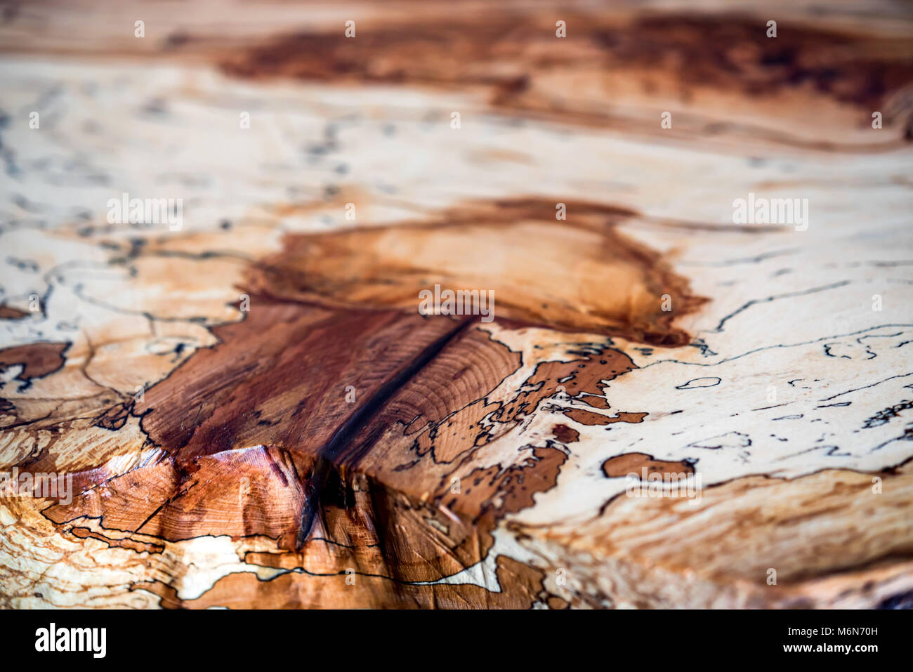 Beautiful pattern of beech table texture Stock Photo - Alamy