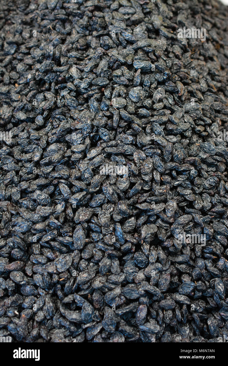 Raisins as background Grape Raisin texture in view Stock Photo - Alamy