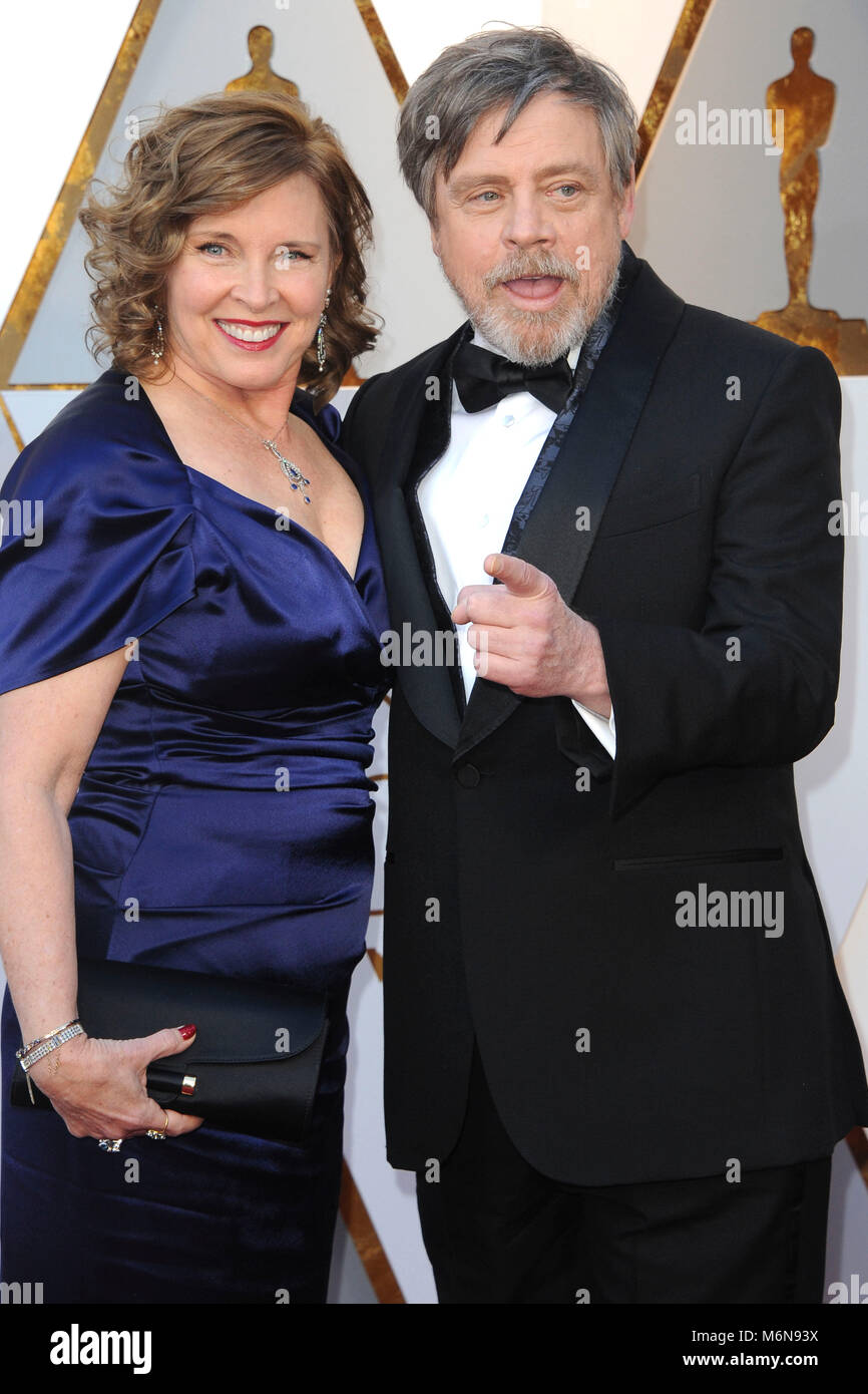 Hollywood, USA. 04th Mar, 2018. Mark Hamill and his wife Marilou York ...
