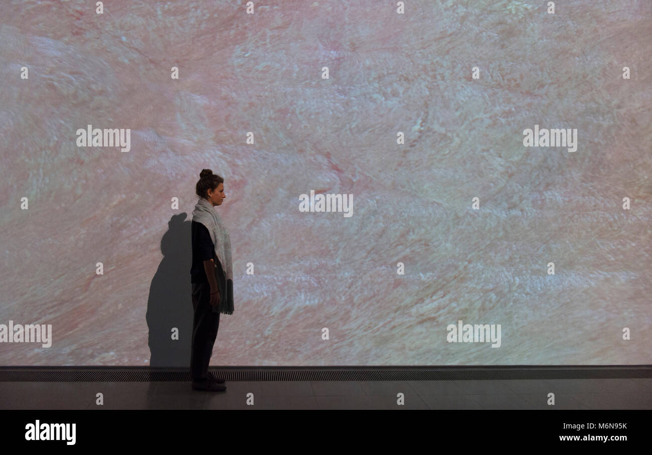 Serpentine Sackler Gallery, London, UK. 5 March 2018. Sondra Perry ...