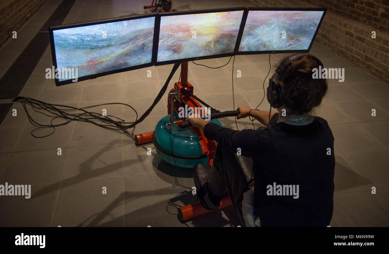 Serpentine Sackler Gallery, London, UK. 5 March 2018. Sondra Perry ...