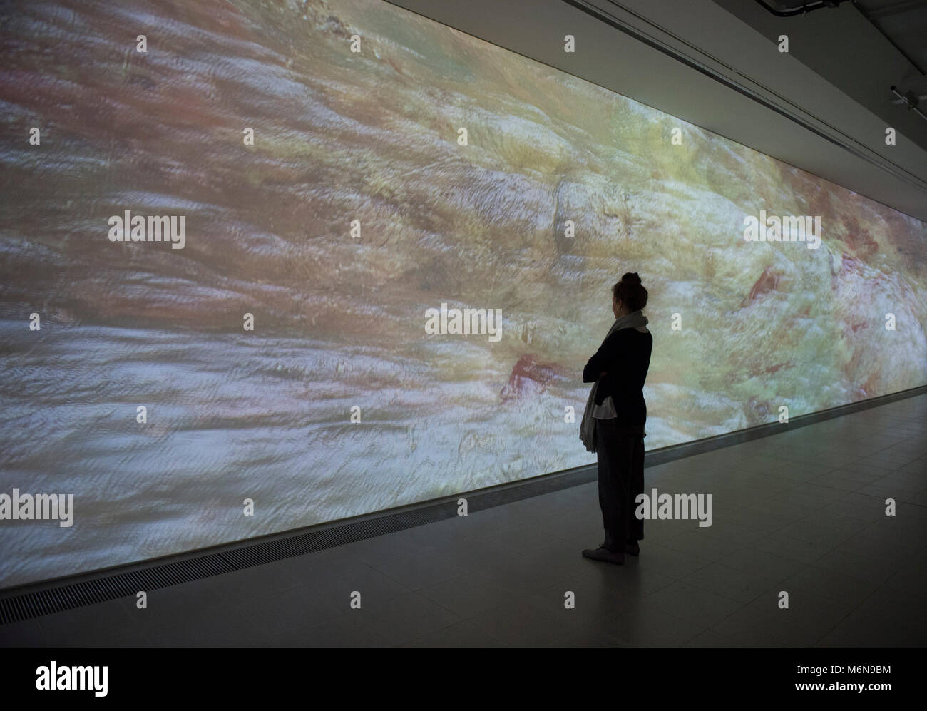 Serpentine Sackler Gallery, London, UK. 5 March 2018. Sondra Perry ...