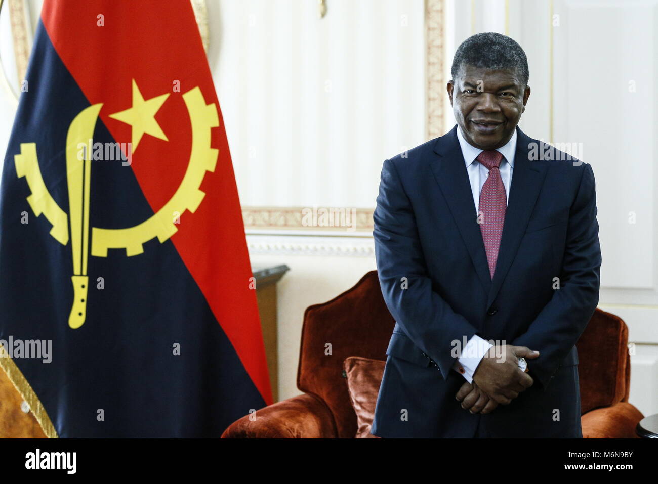 President Angola Joao Lourenco High Resolution Stock Photography and ...