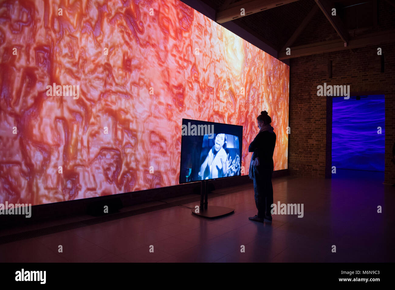 Serpentine Sackler Gallery, London, UK. 5 March 2018. Sondra Perry ...
