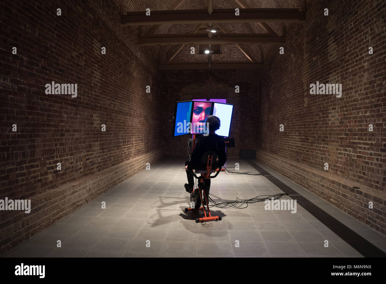 London, UK. 5th March, 2018. American video artist Sondra Perry's first ...