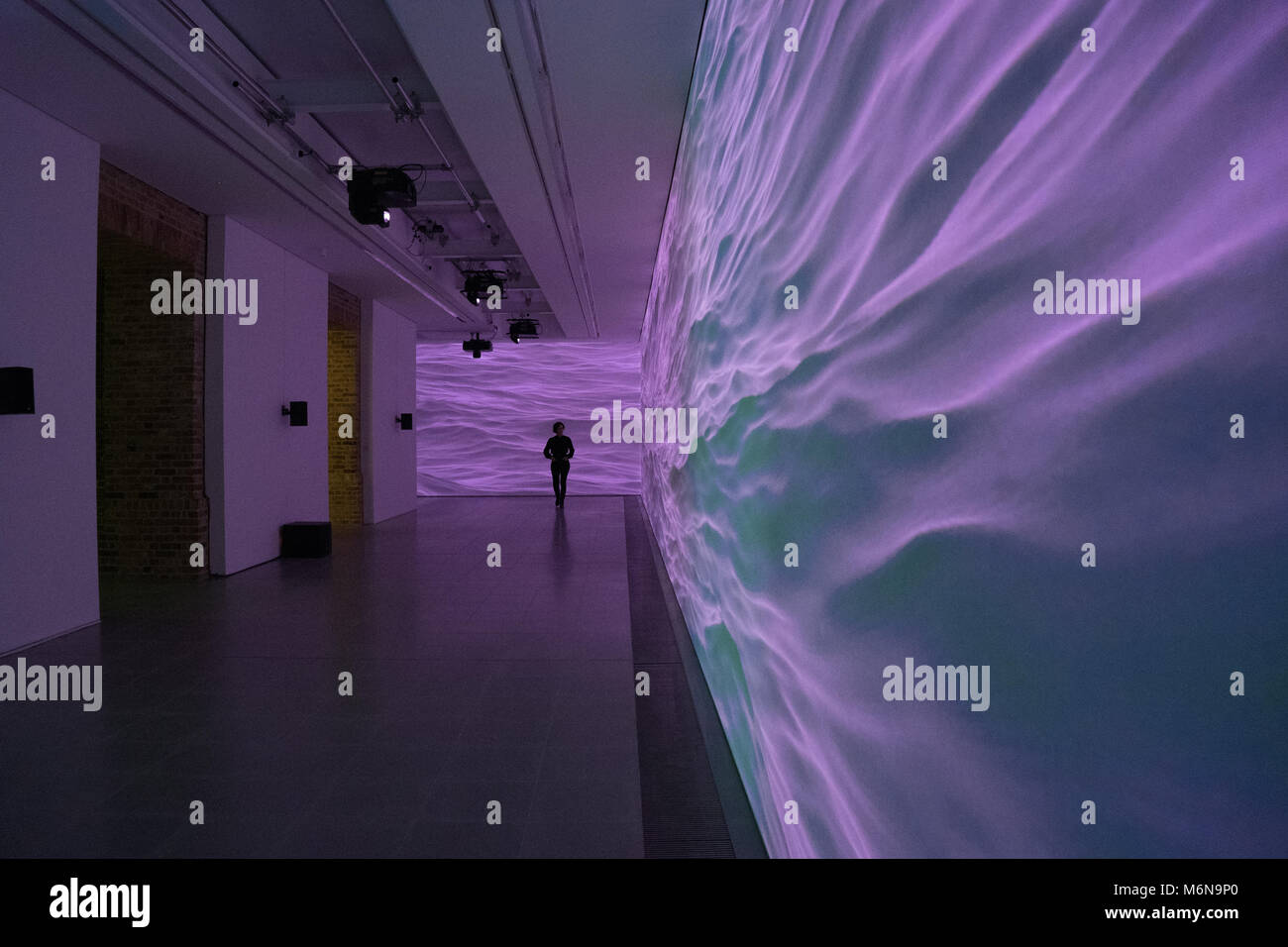 London, UK. 5th March, 2018. American video artist Sondra Perry's first ...