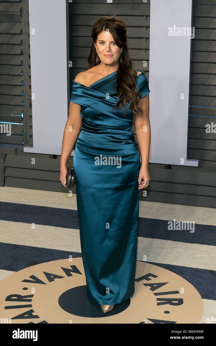 Monica Lewinksy attends the Vanity Fair Oscar Party at Wallis Annenberg ...