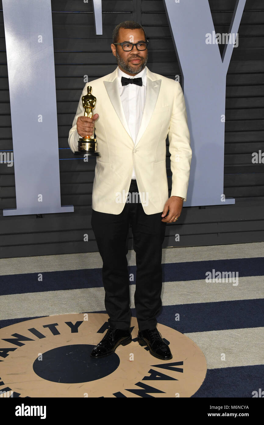 Los Angeles, California, Jordan. 04th Mar, 2018. Peele. 2018 Vanity ...