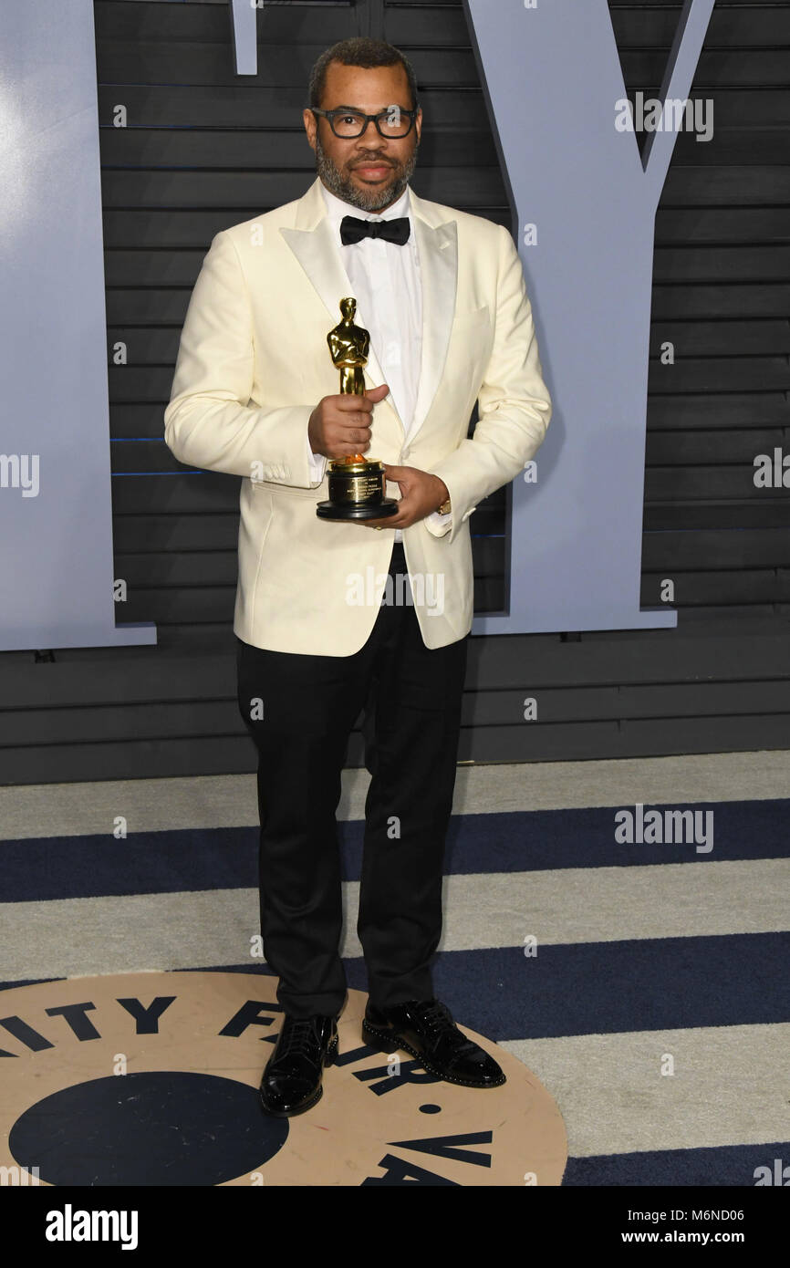 Los Angeles, California, Jordan. 04th Mar, 2018. Peele. 2018 Vanity ...