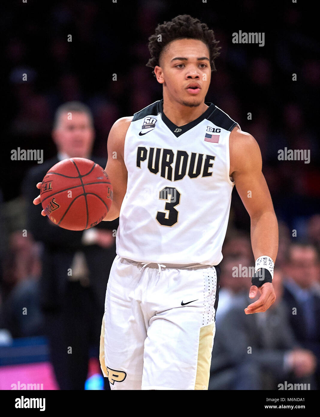 New York, New York, USA. 4th Mar, 2018. Purdue Boilermakers guard ...