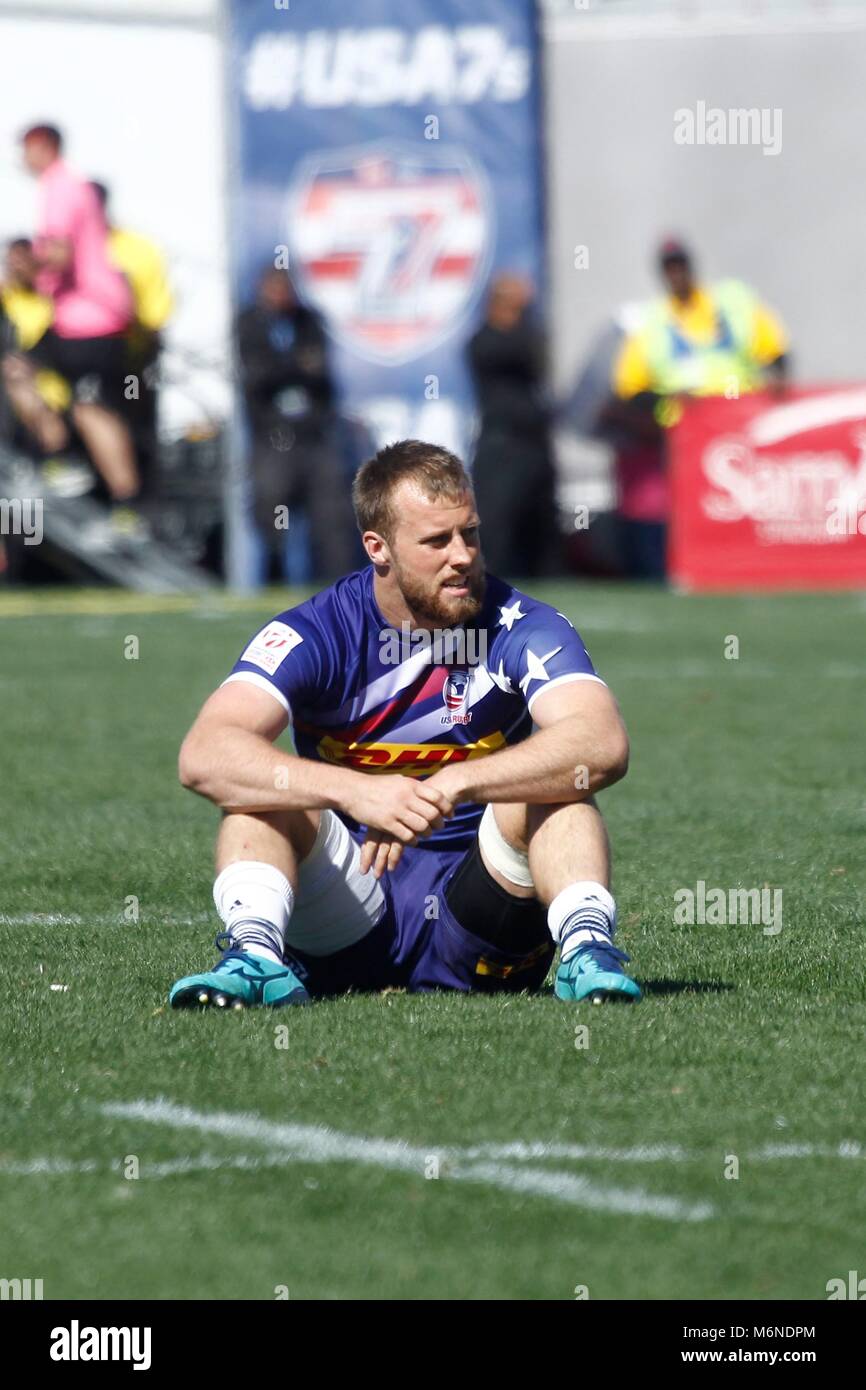 Las Vegas, NV, USA. 4th Mar, 2018. Ben Pinkelman of the USA in ...