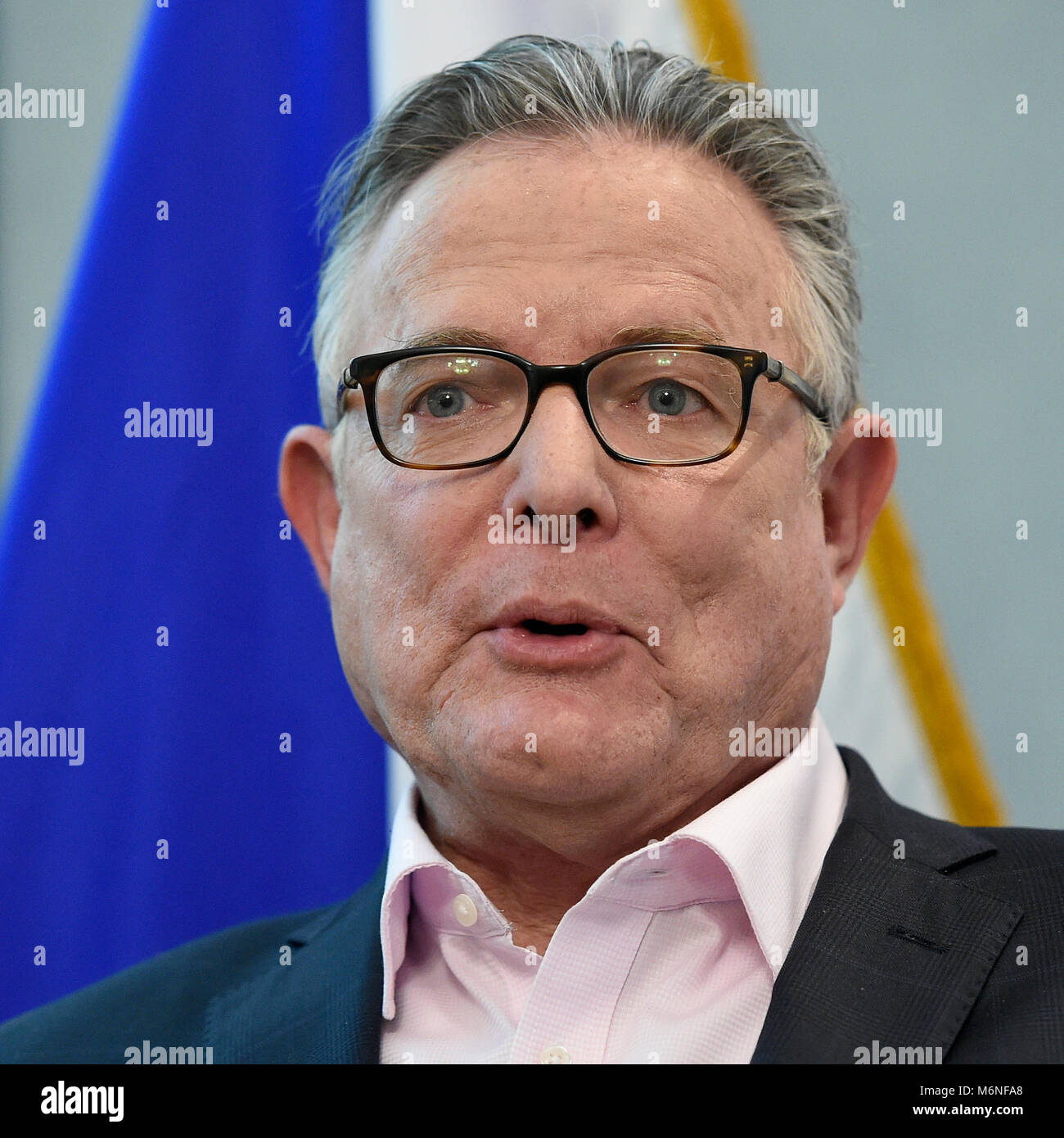 Prague, Czech Republic. 05th Mar, 2018. Professor of Temple University ...