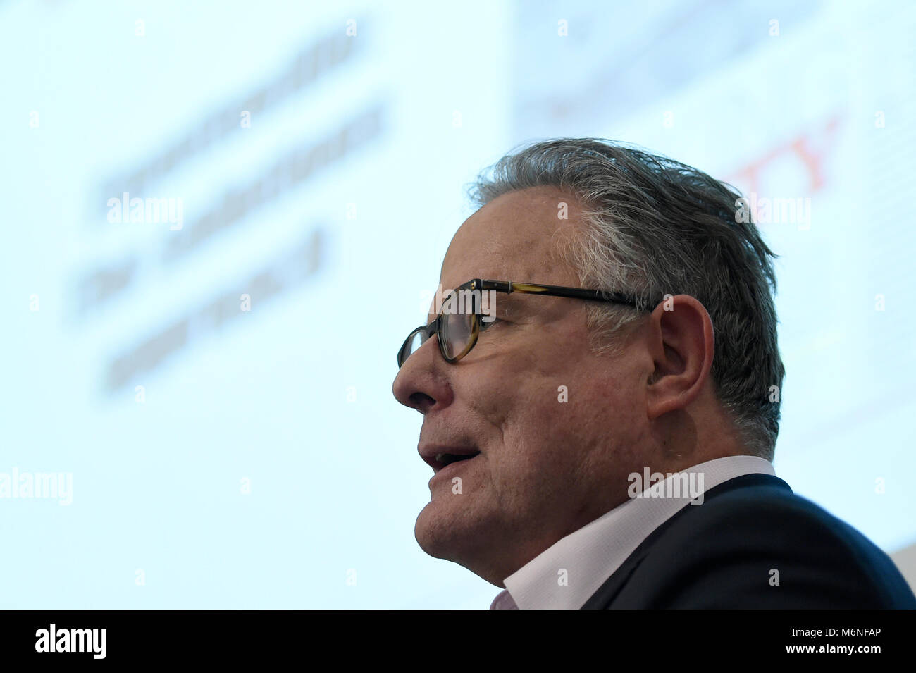 Prague, Czech Republic. 05th Mar, 2018. Professor of Temple University ...