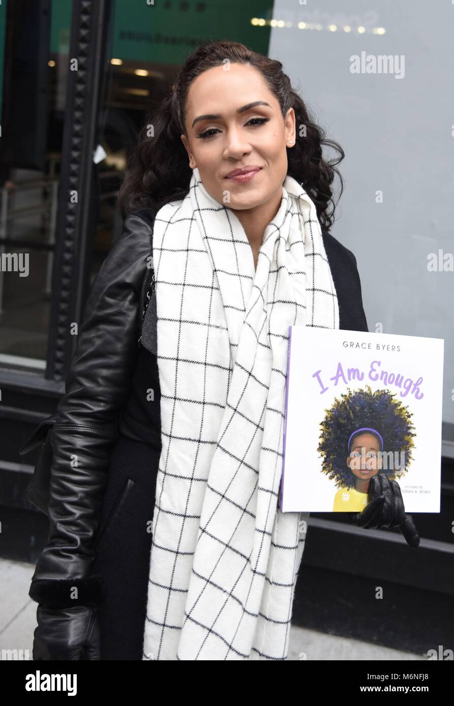 New York, NY, USA. 5th Mar, 2018. Grace Byers, seen at BUILD Series to ...