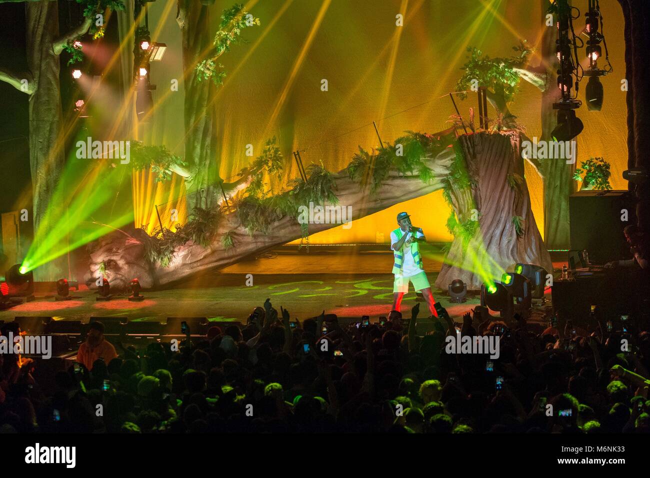 Milwaukee, Wisconsin, USA. 4th Mar, 2018. Rapper TYLER, THE CREATOR ...