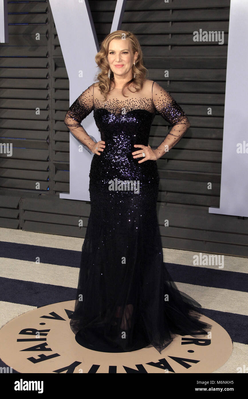 Krista Smith attending the 2018 Vanity Fair Oscar Party hosted by ...