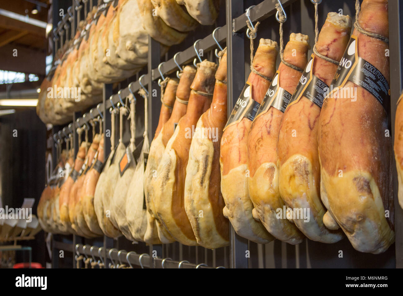 ham and salami typical Italian dishes and products traditional Italian ...