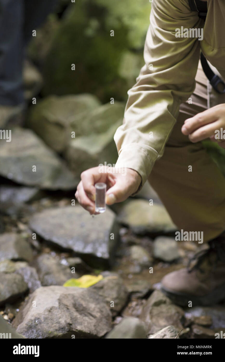 Water Quality Testing Activity Stock Photo - Alamy