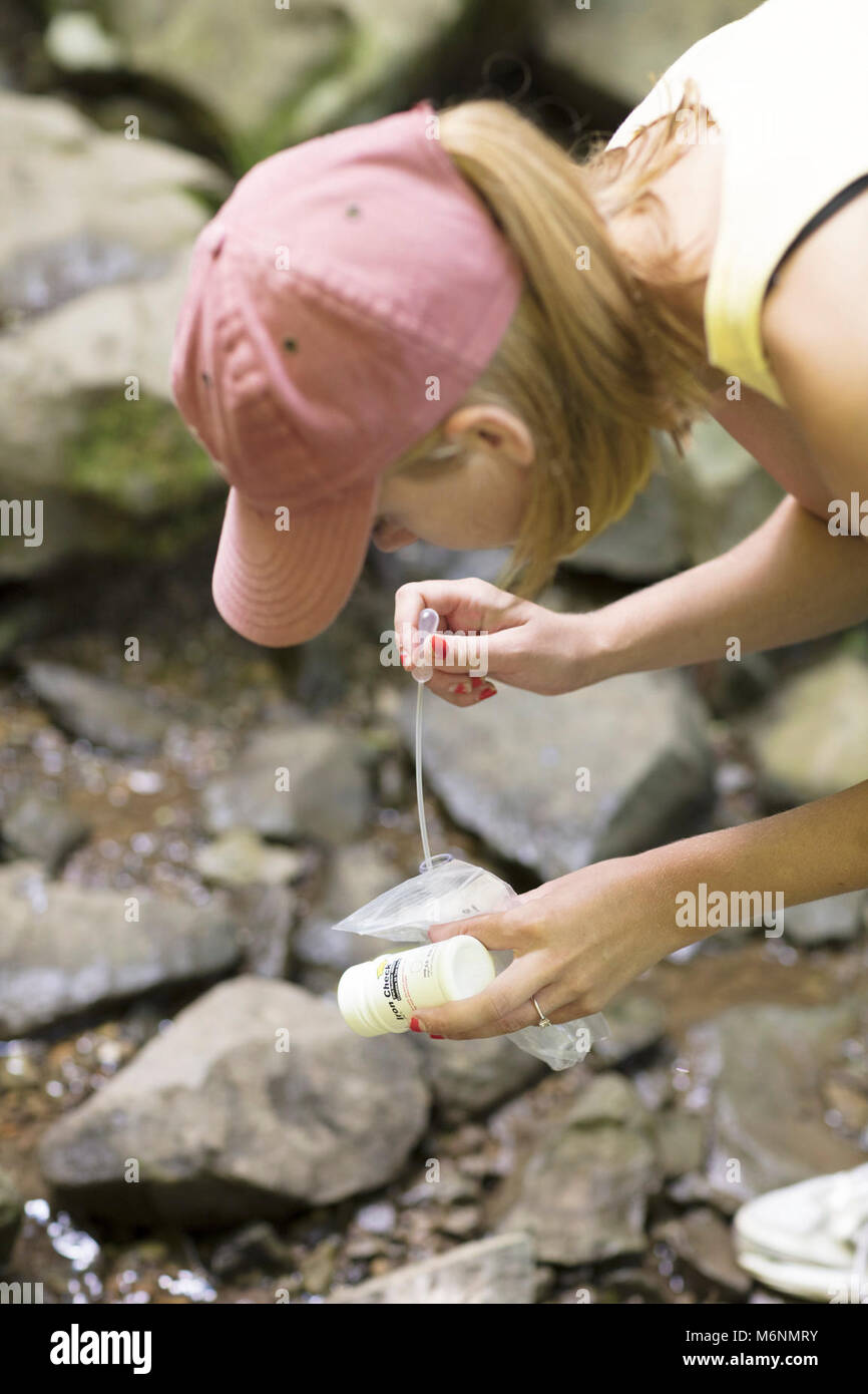 Water Quality Testing Activity Stock Photo - Alamy