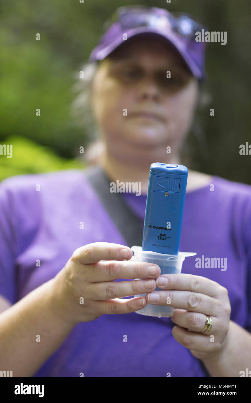 Water Quality Testing Activity Stock Photo - Alamy