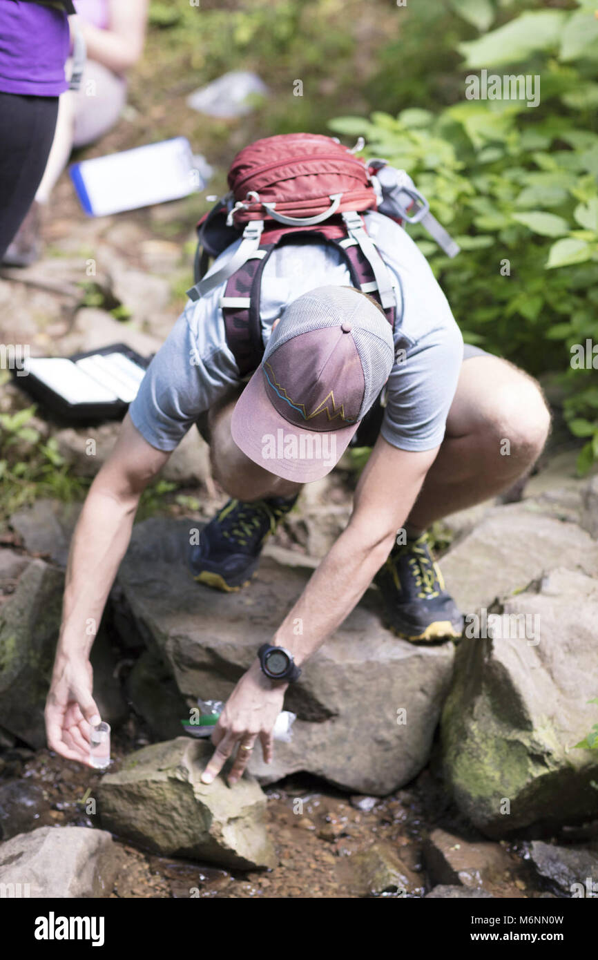 Water Quality Testing Activity Stock Photo - Alamy