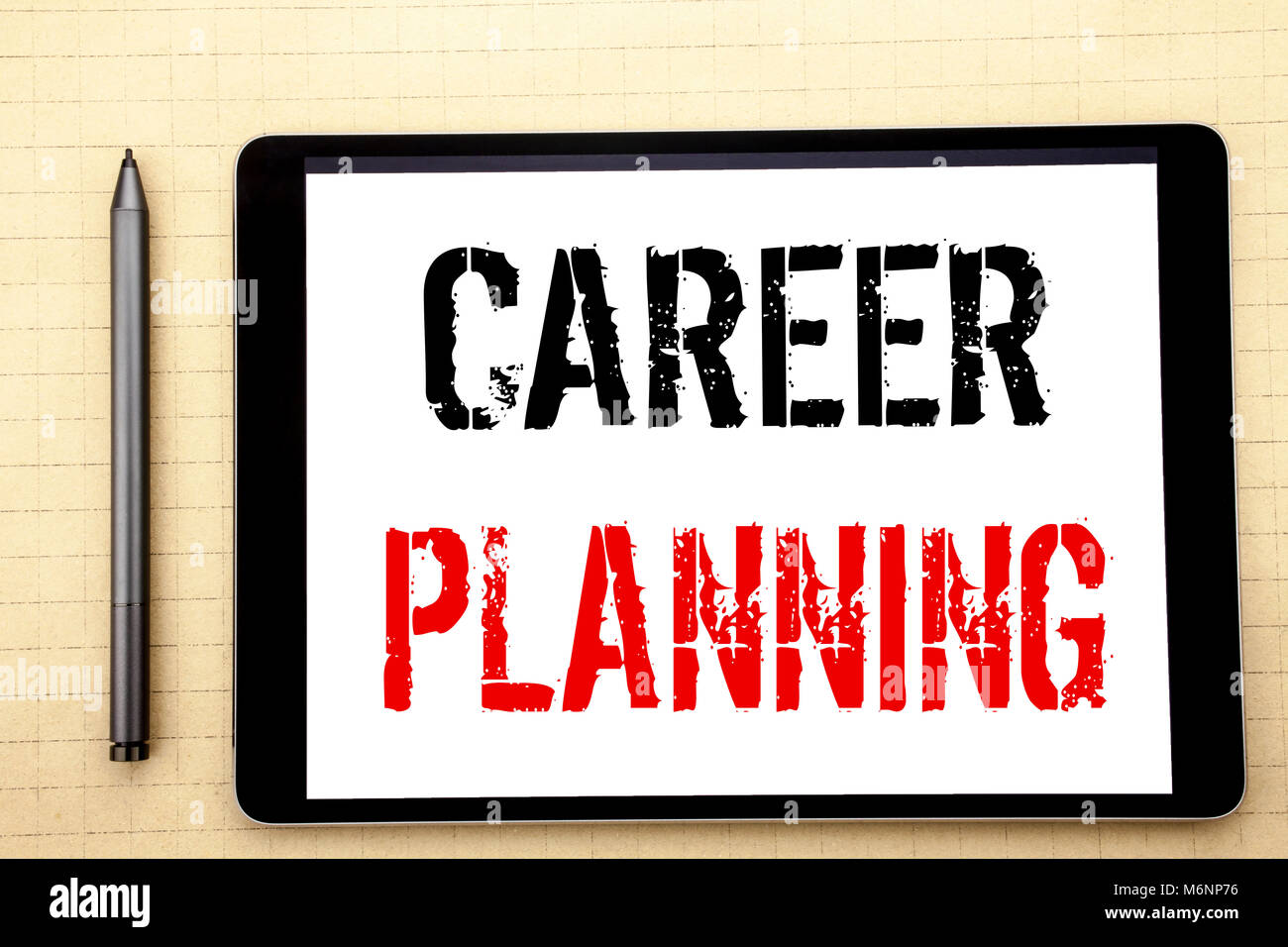Handwritten text showing Career Planning. Business concept writing for ...