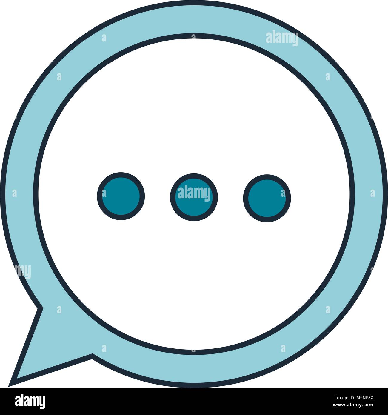 speech bubble message icon Stock Vector Image & Art - Alamy