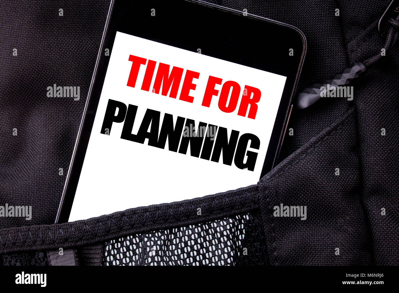 Handwritten text showing Time For Planning. Business concept writing ...