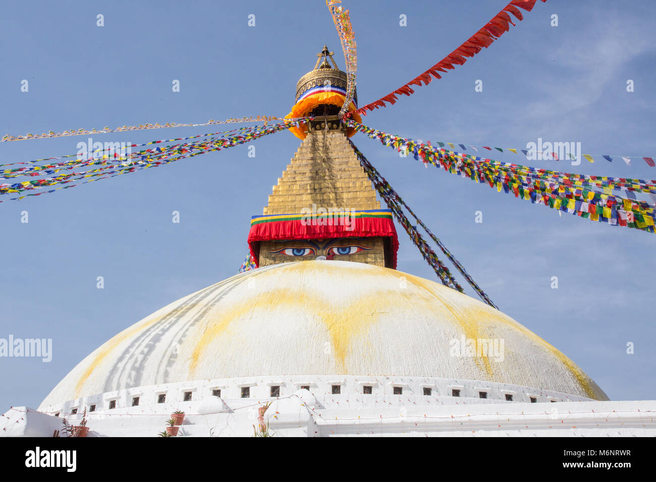 A Stupa in Nepal Stock Photo - Alamy