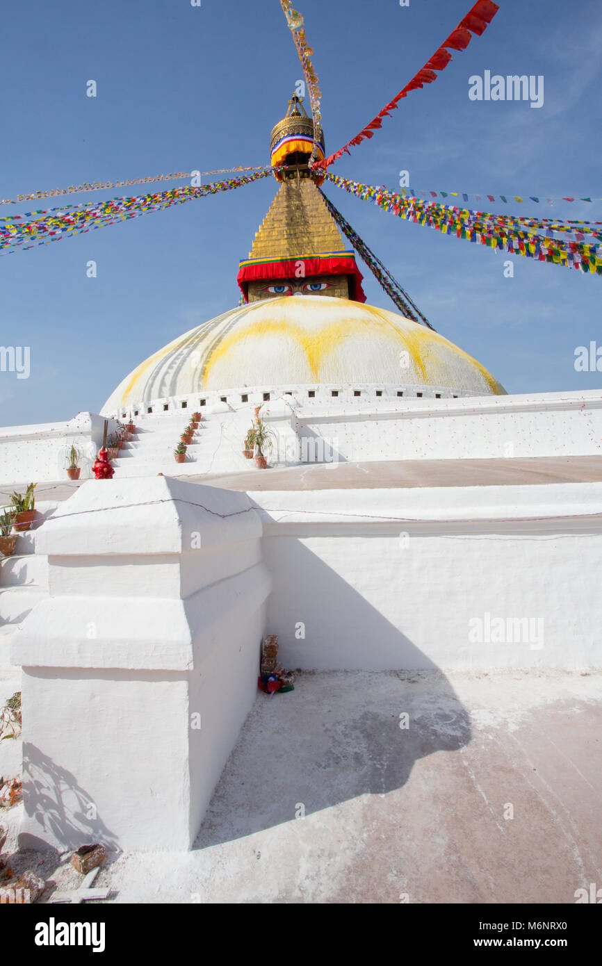 A Stupa in Nepal Stock Photo - Alamy