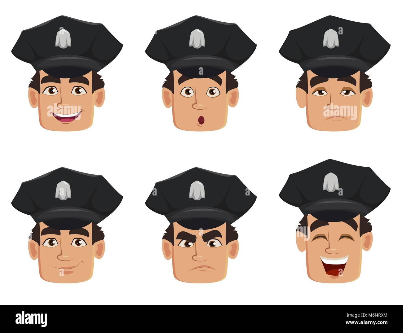 Tired police officer hi-res stock photography and images - Alamy