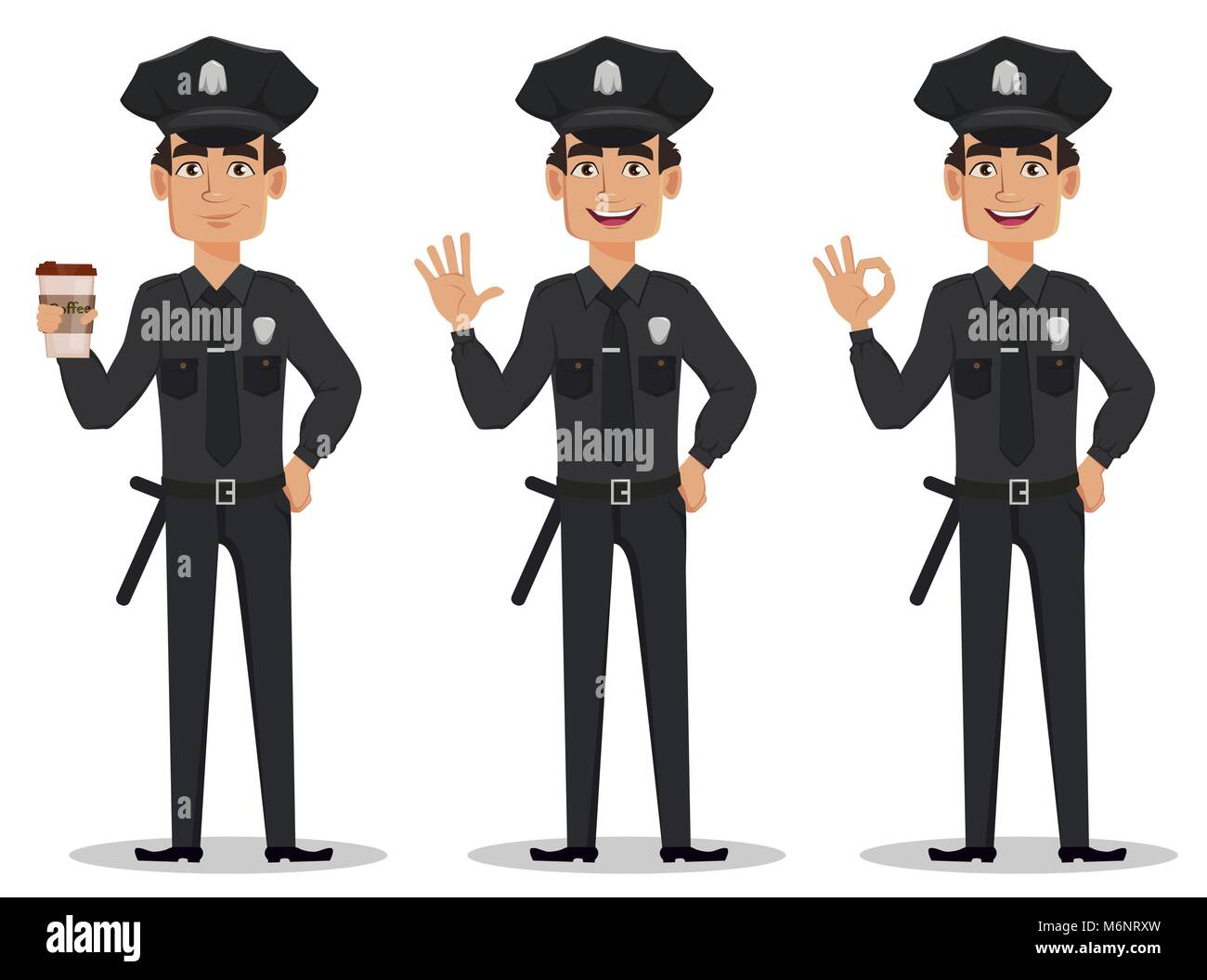 B cop Stock Vector Images - Alamy