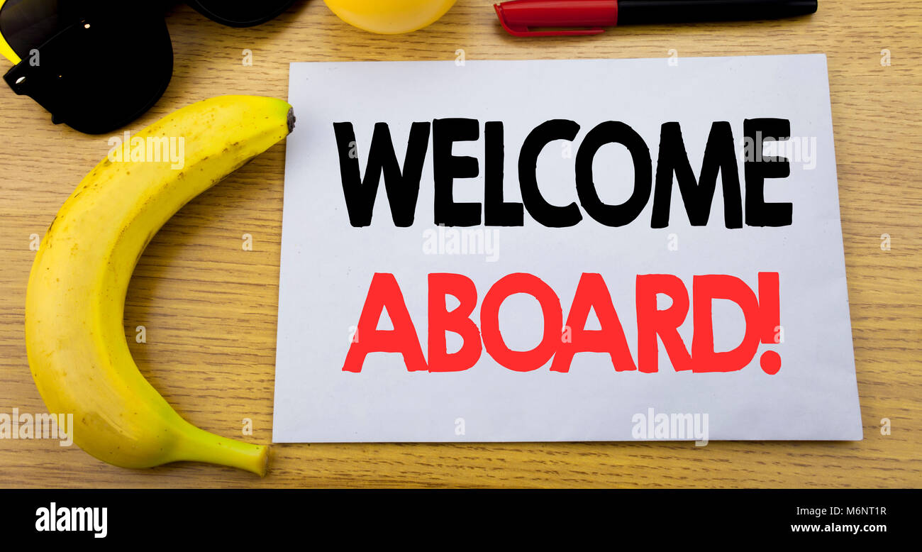 Welcome Aboard New Member