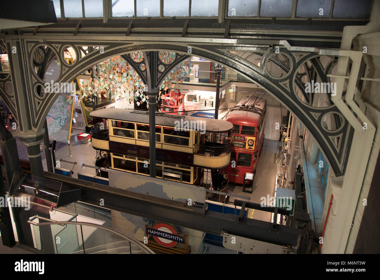London Transport Museum in London, England, United Kingdom. The London ...