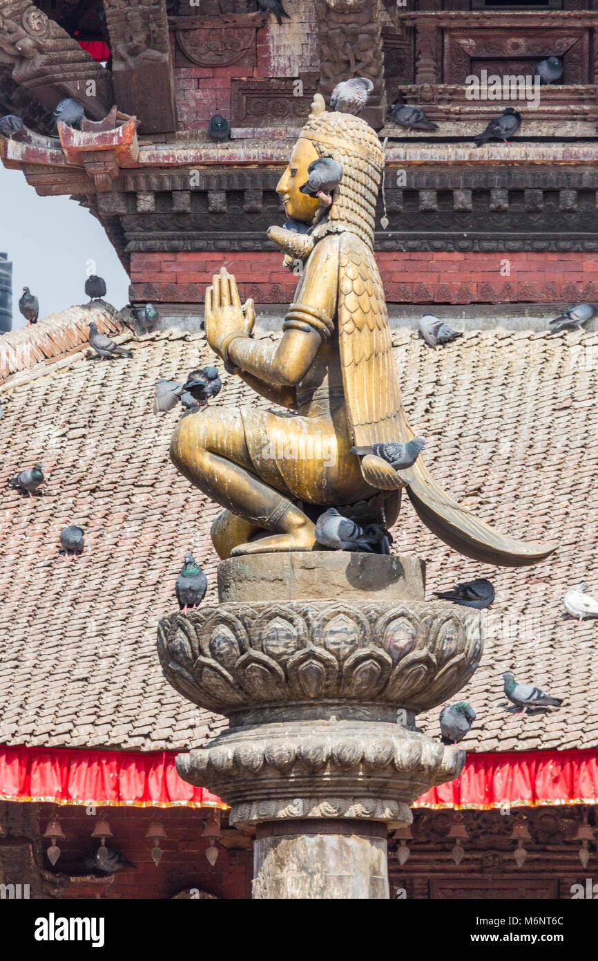 A Statue in Kathmandu Stock Photo - Alamy