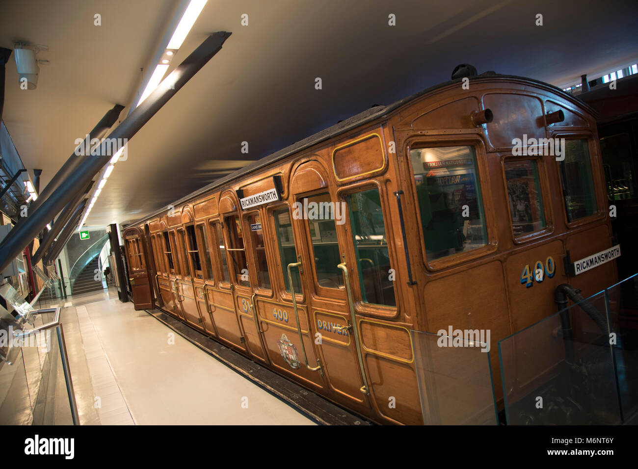 London transport museum carriage hi-res stock photography and images ...