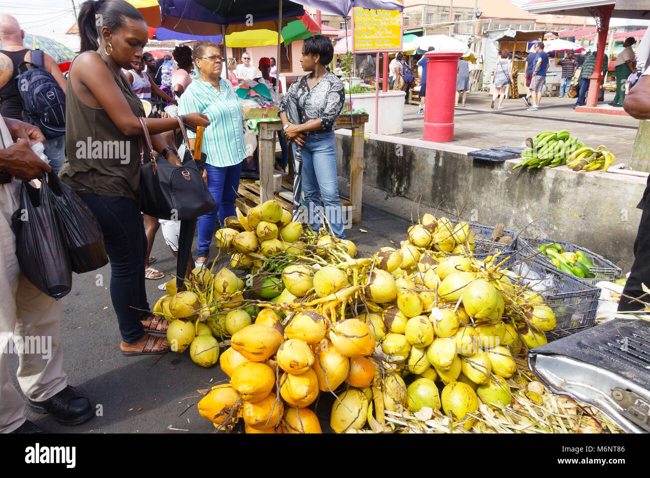 Grenada Caribbean Market High Resolution Stock Photography and Images ...