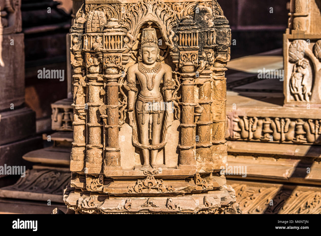 INDIA RAJASTHAN Osiyan, Mahavira Jain Temple Stock Photo - Alamy