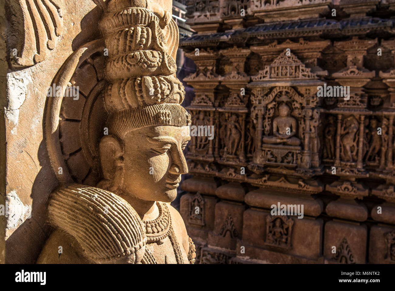 INDIA RAJASTHAN Osiyan, Mahavira Jain Temple Stock Photo - Alamy