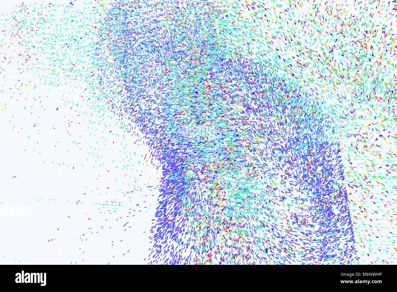 Abstract Background With Shape Of Motion Particle Or Random Pattern