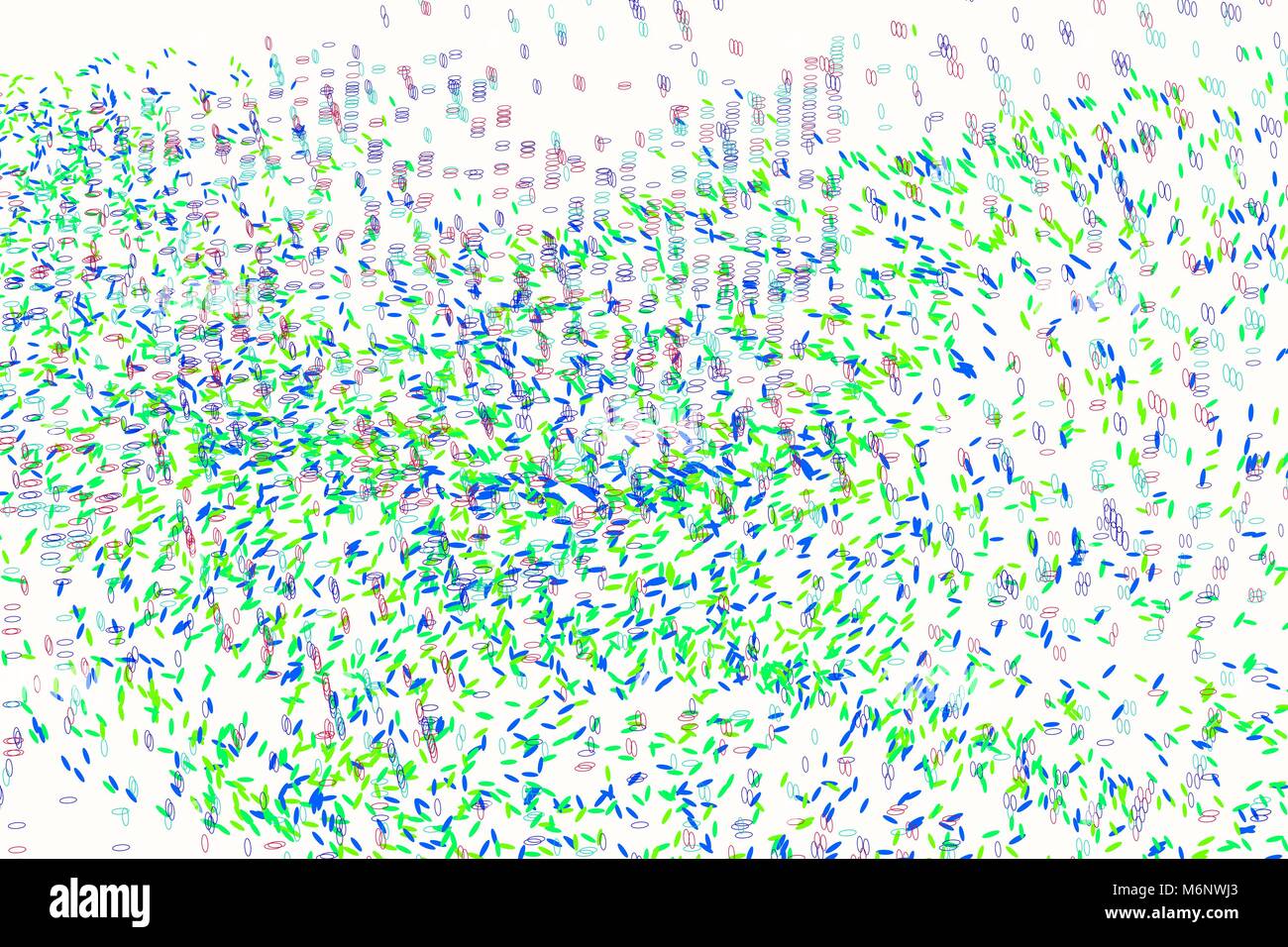 Conceptual background motion, particle or random pattern for design ...