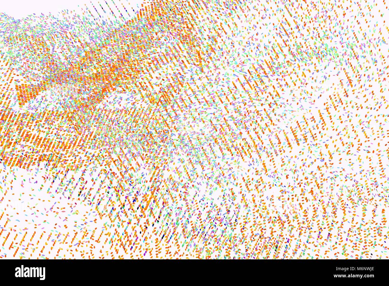 Shape Of Motion Particle Or Random Abstract Background Pattern